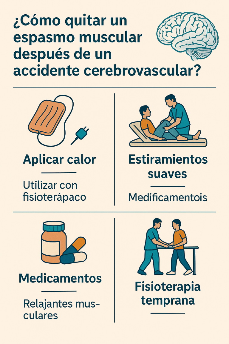 ¿Cómo quitar un espasmo muscular después de un accidente ...