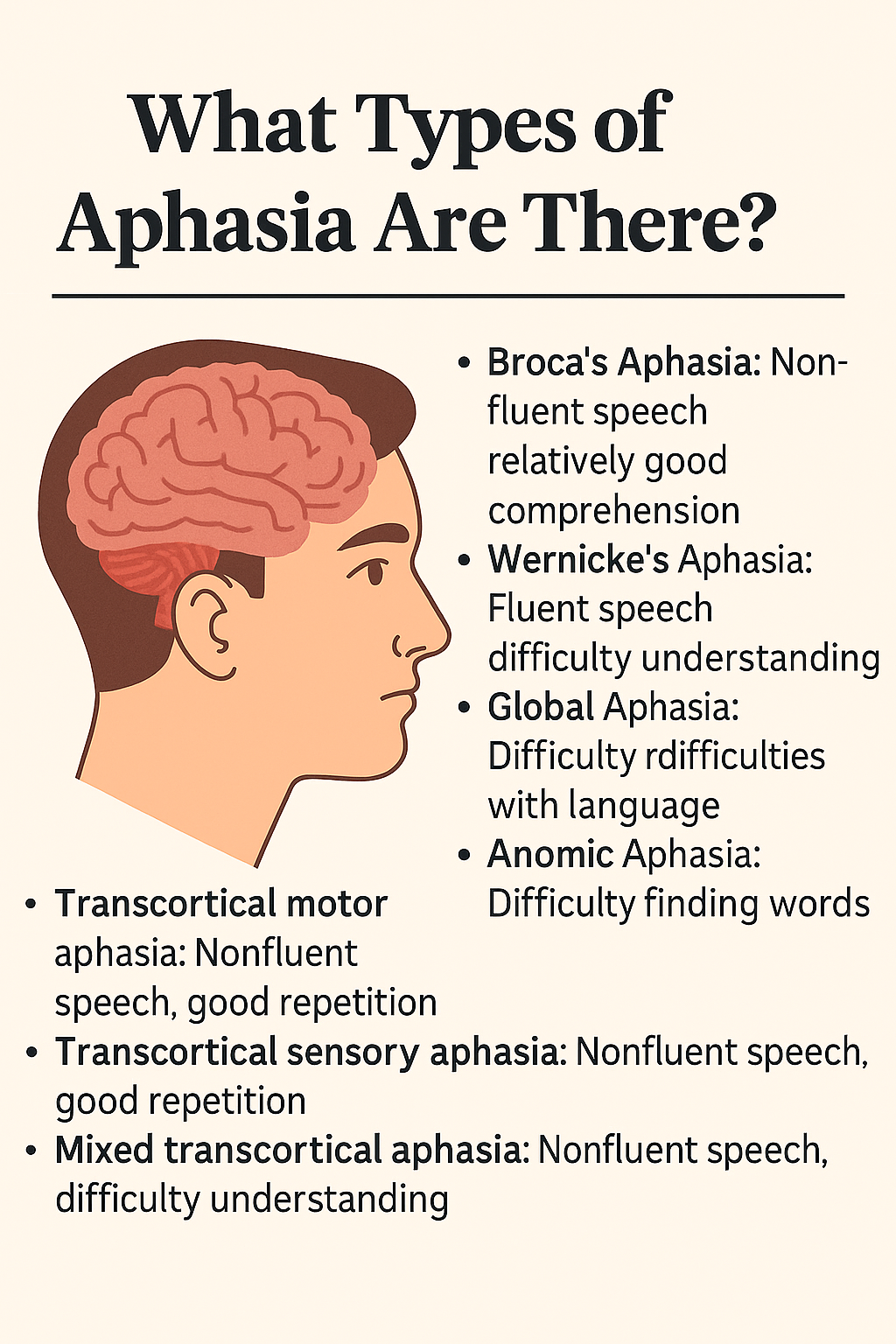 Types of Aphasia: A Complete Guide - NeuroAiD™